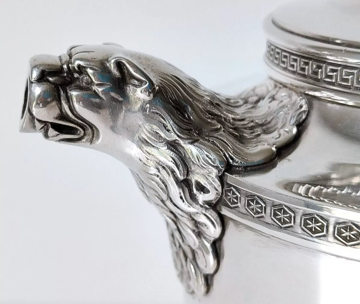 アンティーク ピュイフォルカ スターリングシルバー ティーセット サービス パリ フランス 19世紀後半 – アンティークテーブルウェア